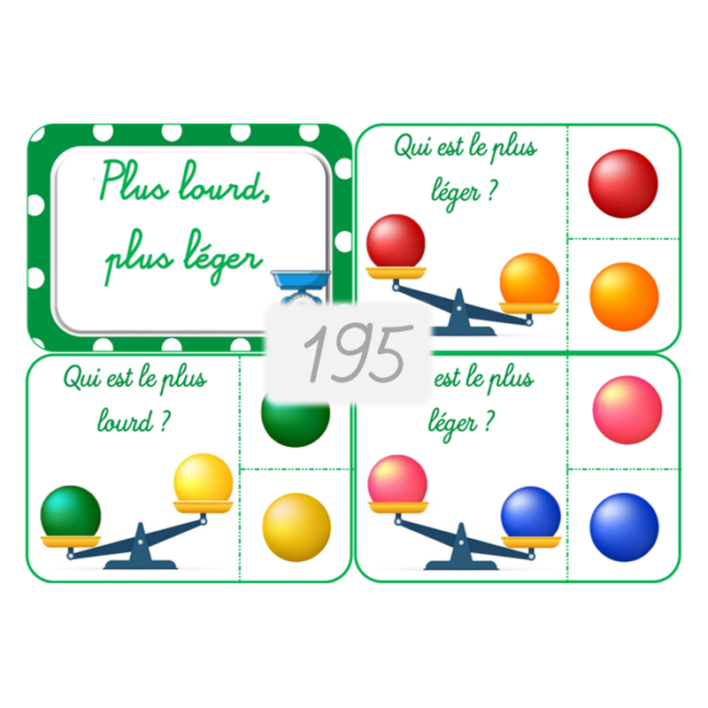 195 - Plus lourd, plus léger