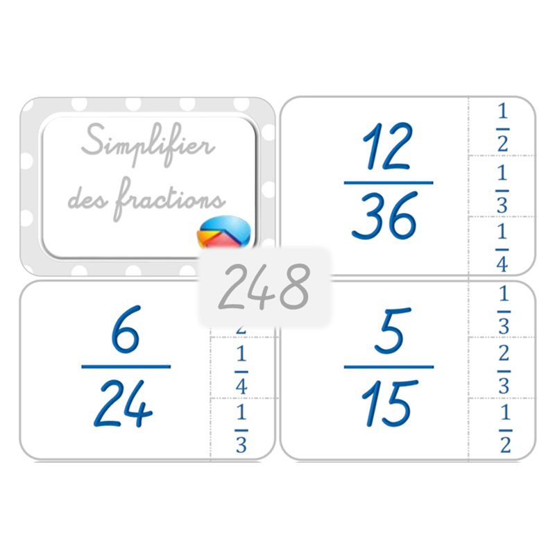 Exercices Et Explication De Simplifier Des Fractions - Fraction ...