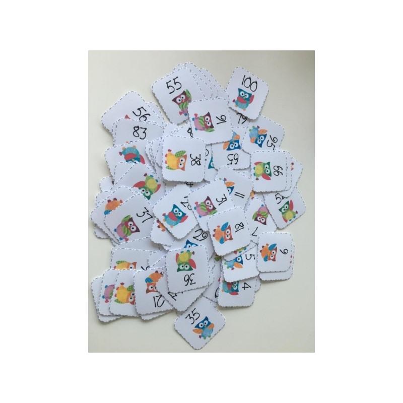 100 premiers nombres hiboux