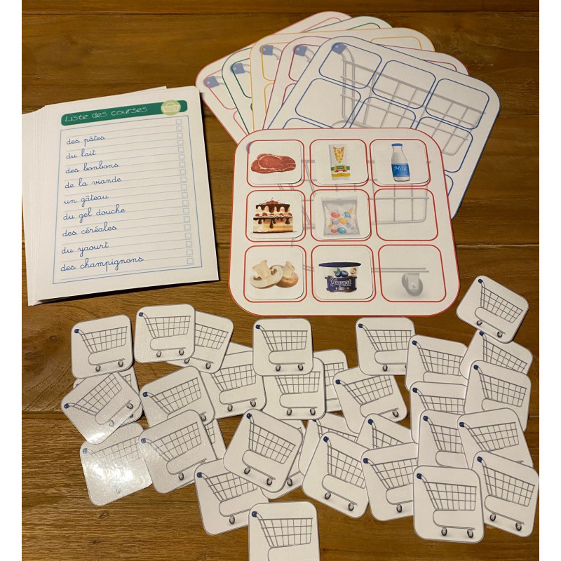 La liste des courses