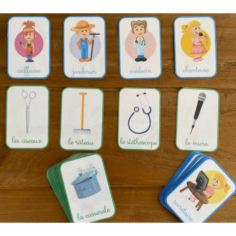 Mémory des métiers